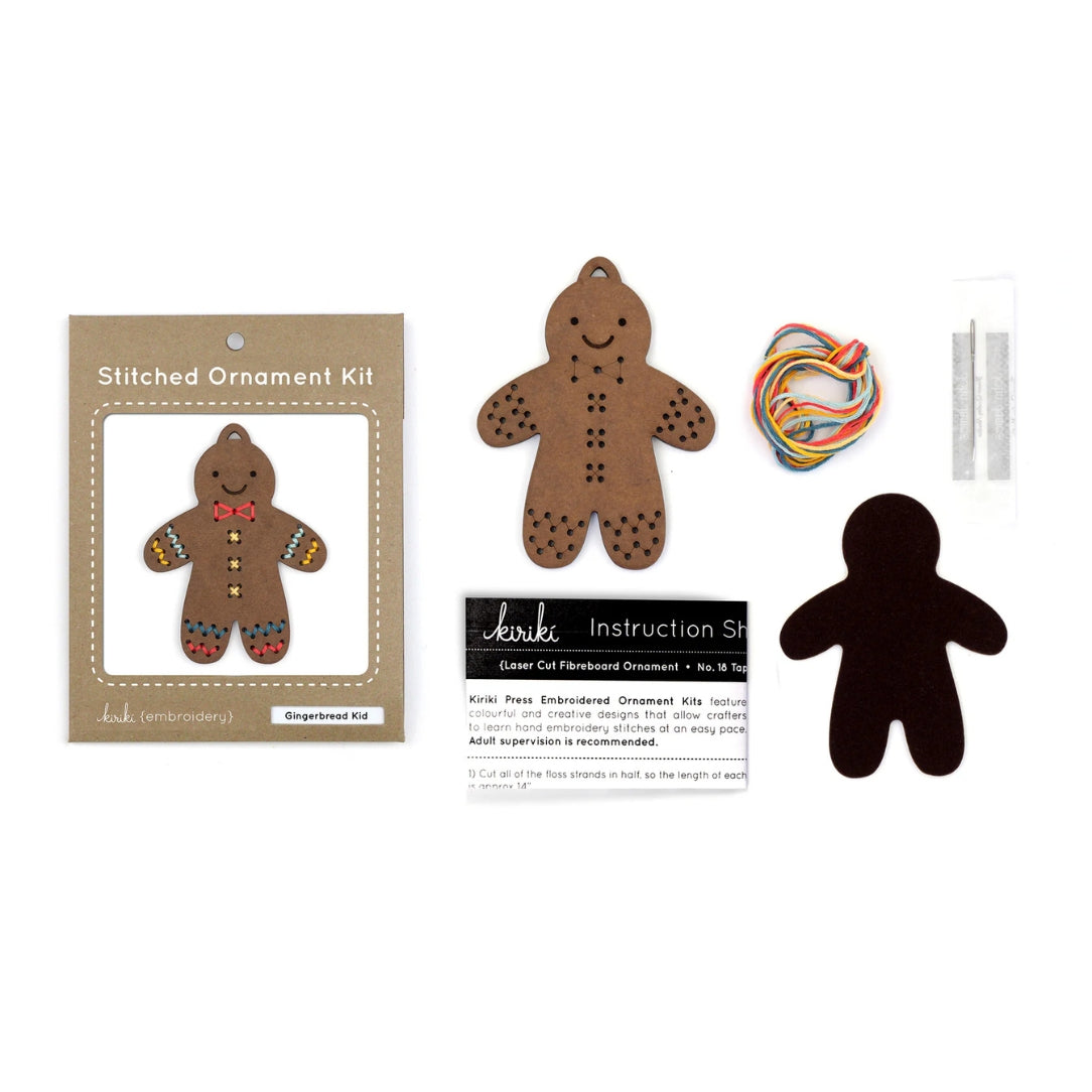 Bonhomme pain d'épices - Ornement DIY – Boutique Articho
