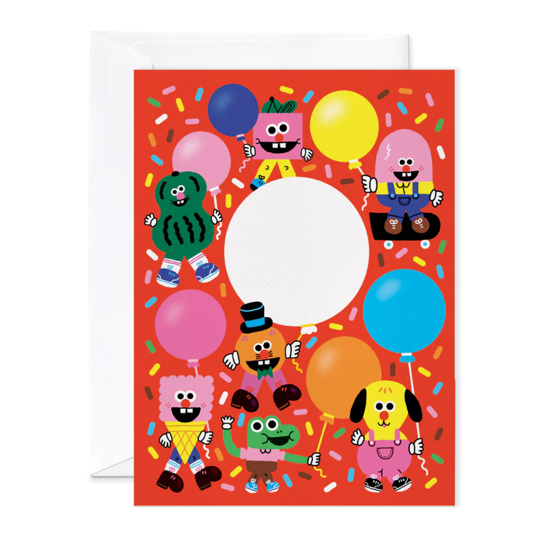 Carte souhait grand format - Gros Party | Paperole chez Articho