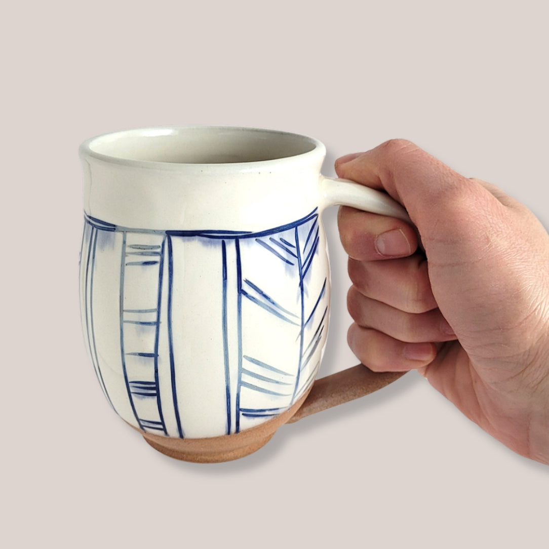 Tasse mug haut MISHIMA - lignes – Boutique Articho