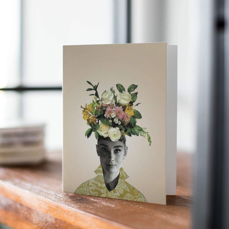 Carte de souhaits - Audrey Hepburn | Boutique Articho